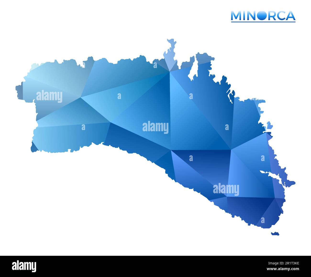 Minorca map Stock Vector Images - Alamy