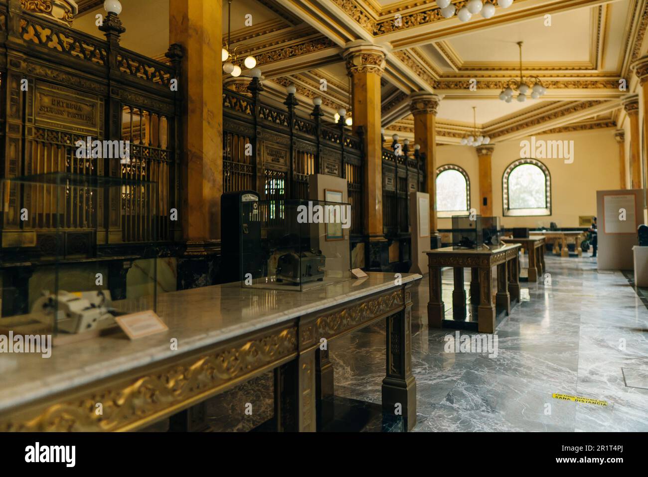 MEXICO CITY, MEXICO - may 2023 Central Post Office Palacio del Correo ...