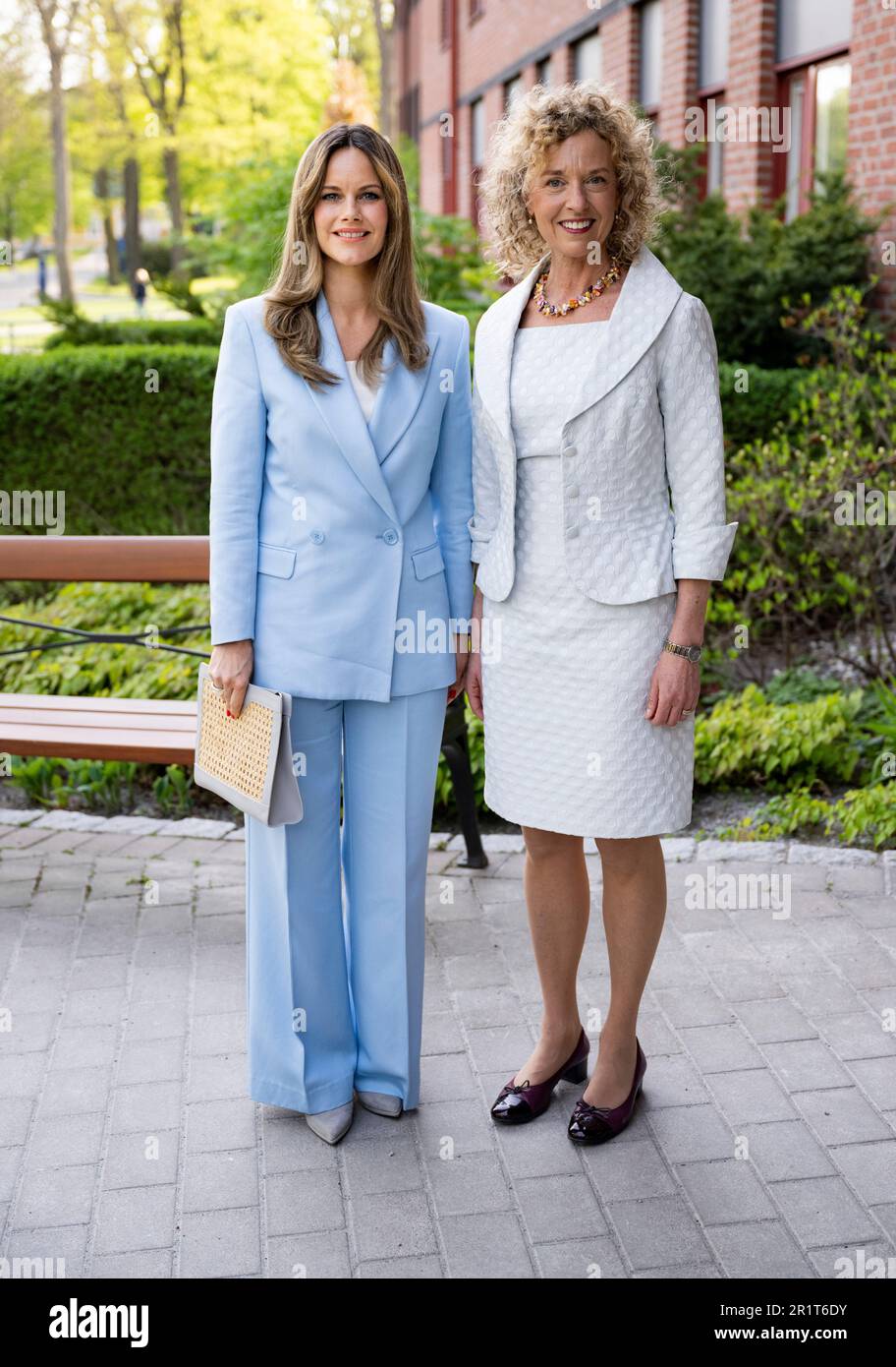 STOCKHOLM 20230515Princess Sofia is welcomed by Head Master Johanna ...