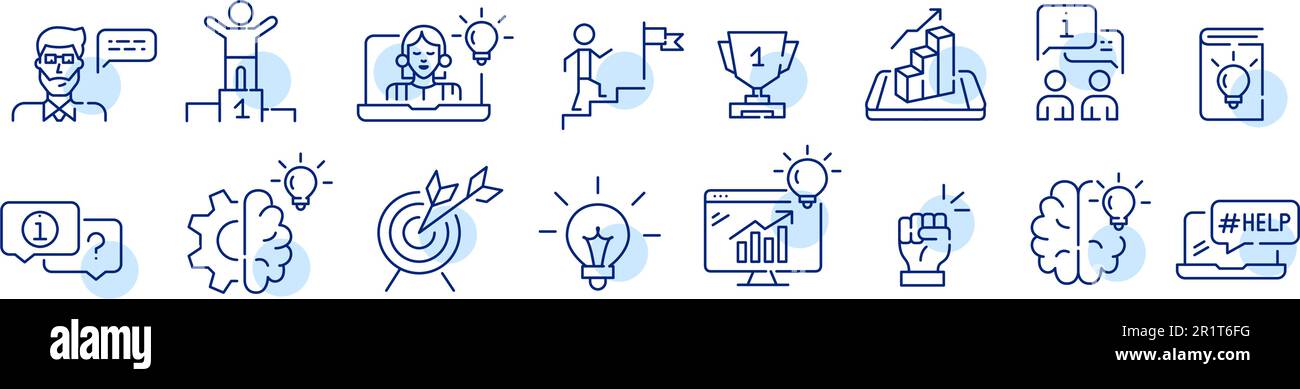 Business coaching. Leading to success, creating ideas, achieving goals ...