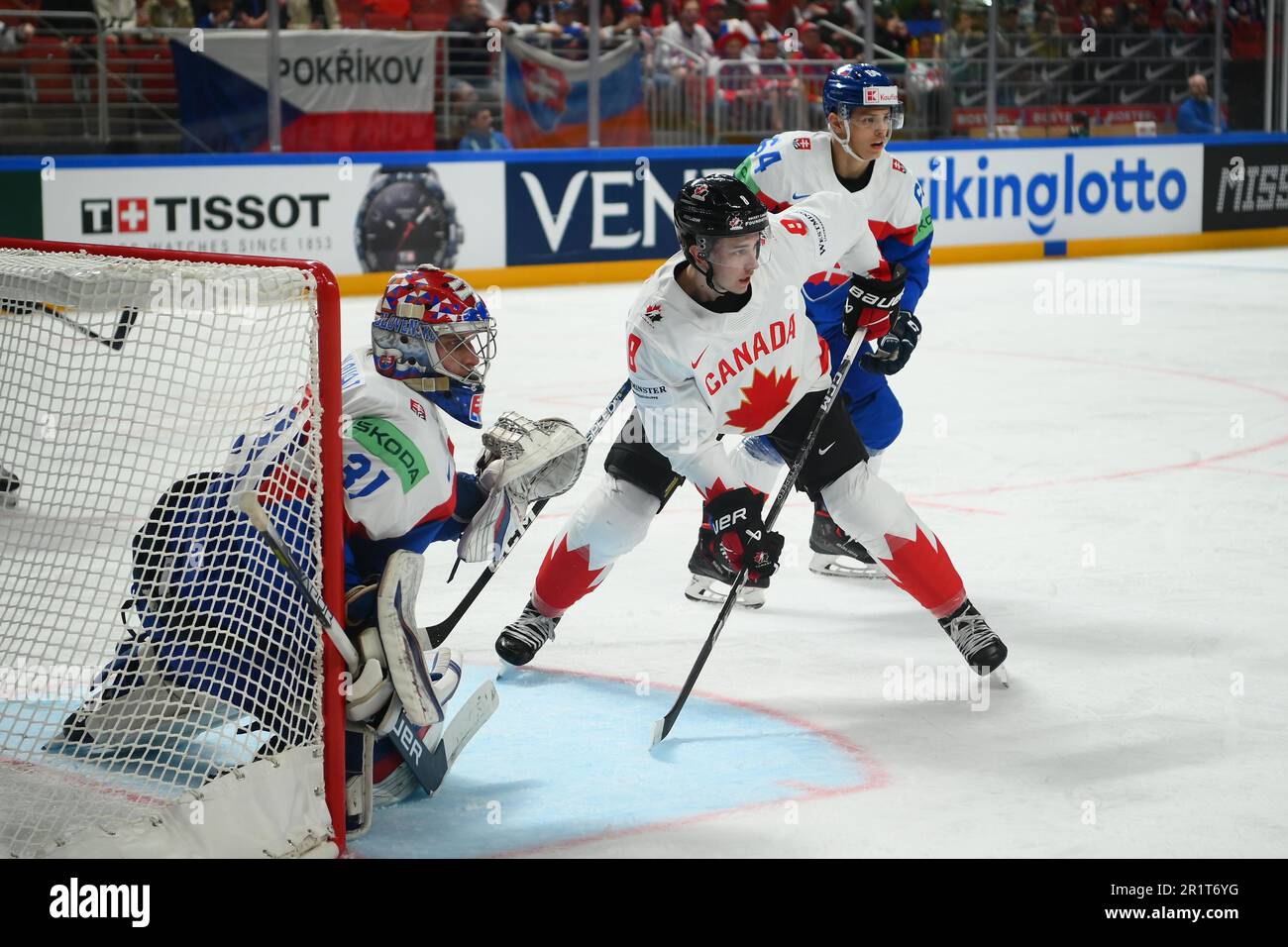LATVIA, RIGA - 15.05.23: GLASS Cody. Game Slovakia vs Canada. IIHF 2023 ...