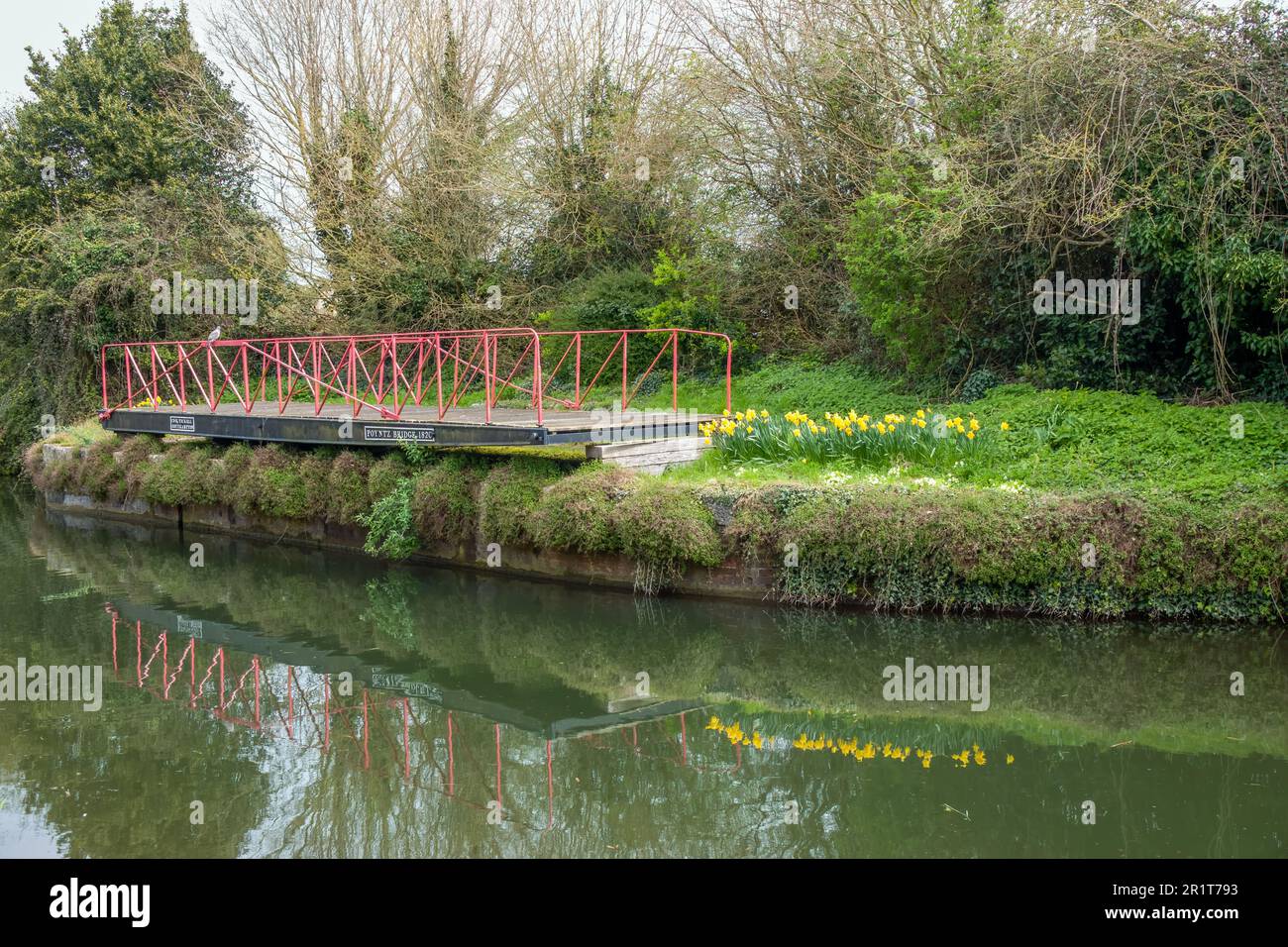 Poyntz Swing Bridge at Chichester Canal originally sited at Hunston ...