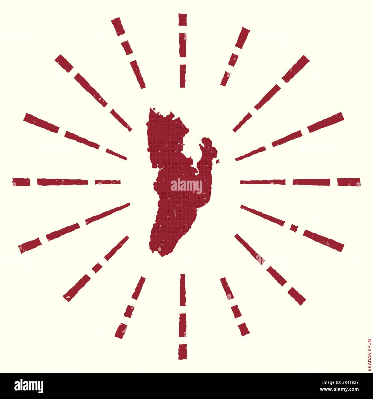 Kadan kyun map hi-res stock photography and images - Alamy