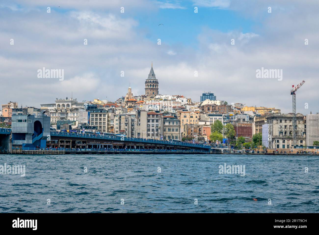 Galata bridge structure hi-res stock photography and images - Alamy