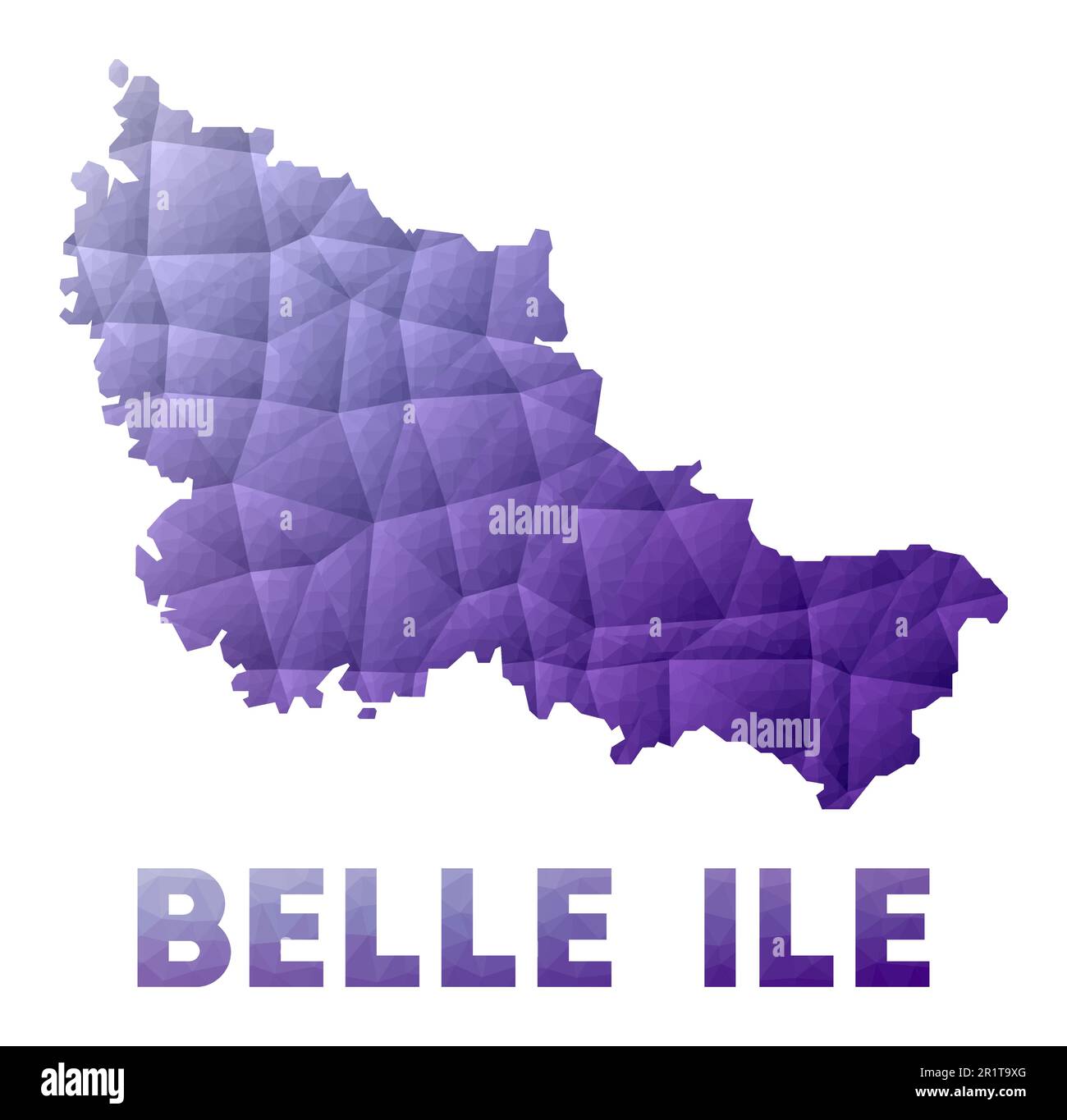 Belle ile icon vector vectors hi-res stock photography and images - Alamy