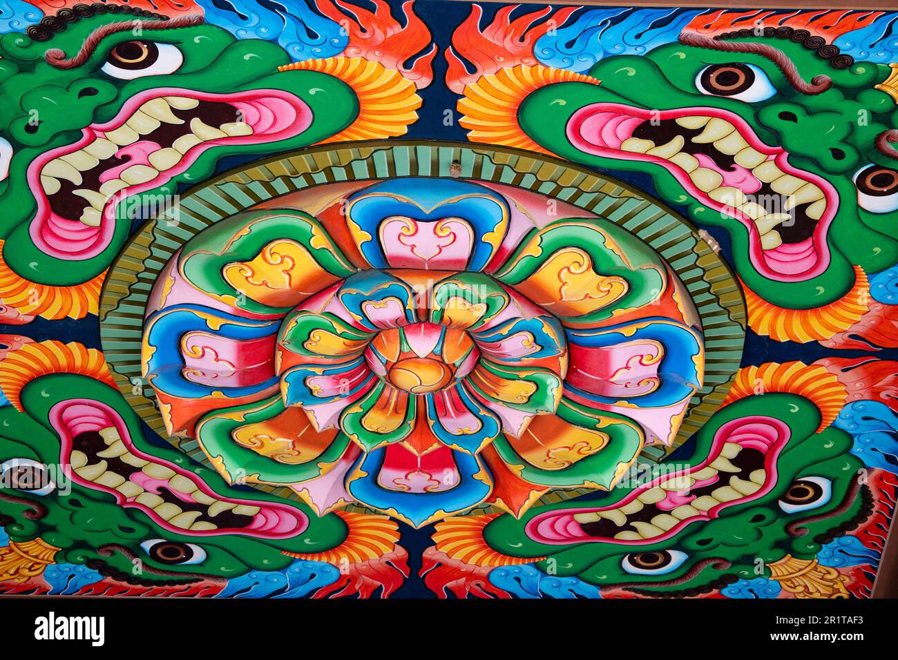 Fiji, Lautoka. Krishna Kaliya Temple - Largest Hundi temple in the ...