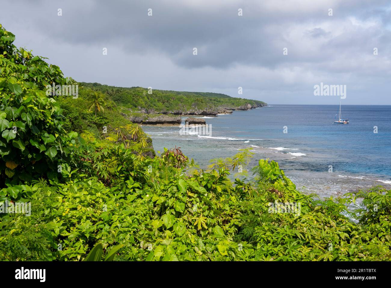 Niue, commonly known as The Rock or The Rock of Polynesia. Alofi, Tomb ...
