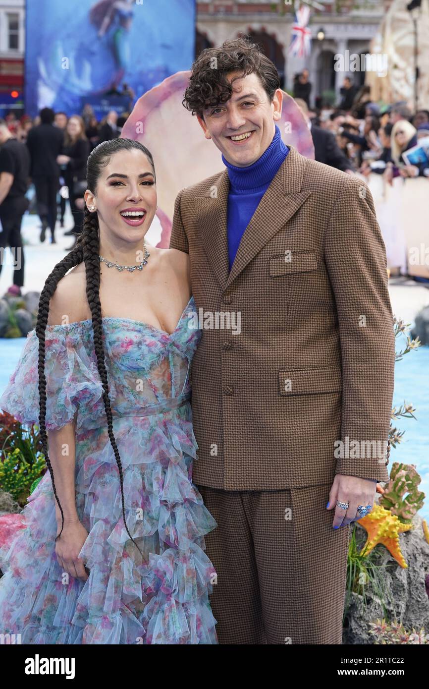 Aimie Atkinson and John Dagleish attending the UK Premiere of the live ...