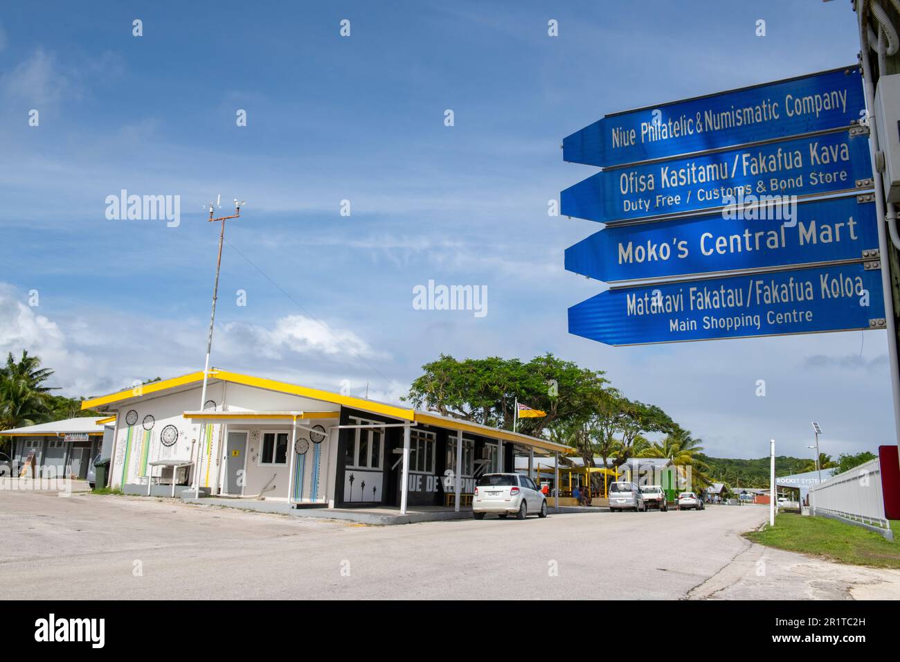 Niue, commonly known as The Rock or The Rock of Polynesia. Downtown ...