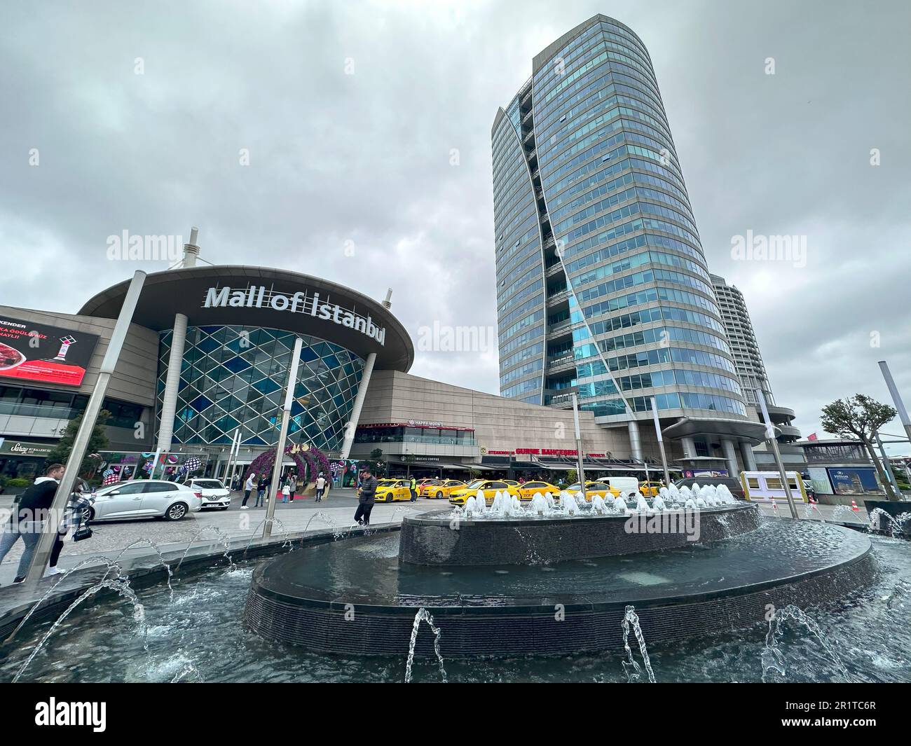 Exterior of Istinye Park that is one of most popular and famous ...