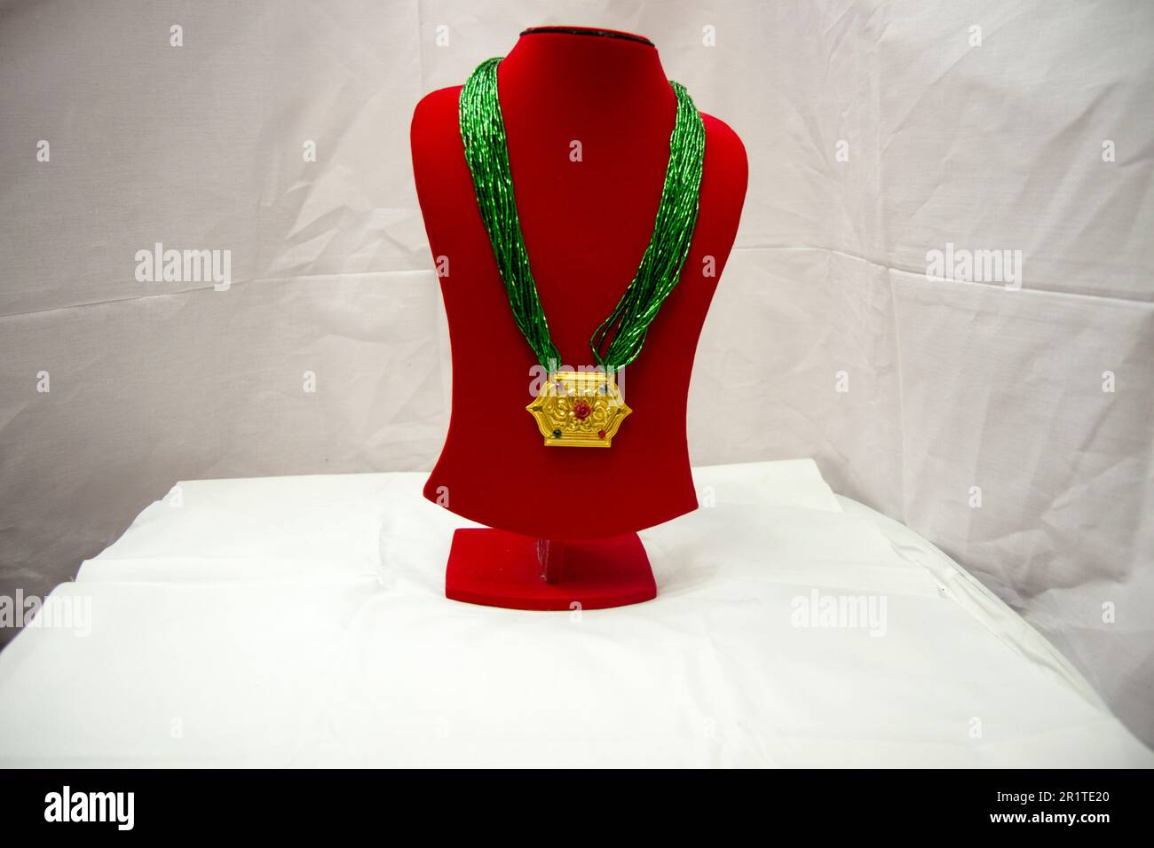 Nepali Traditional and Cultural Jewellery Necklace Stock Photo - Alamy
