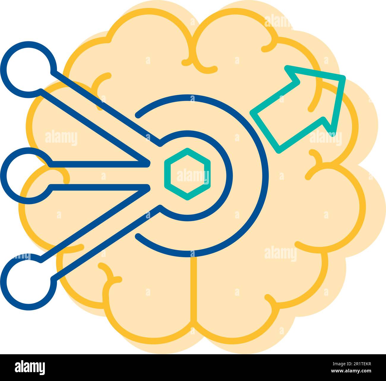 Problem Solving Simple Icon Finding Solution Concept, Thin Line Design. Vector Illustration of ...