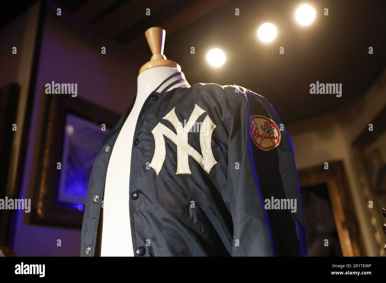 Freddie Mercury's New York Yankees bomber jacket stage-worn during one ...