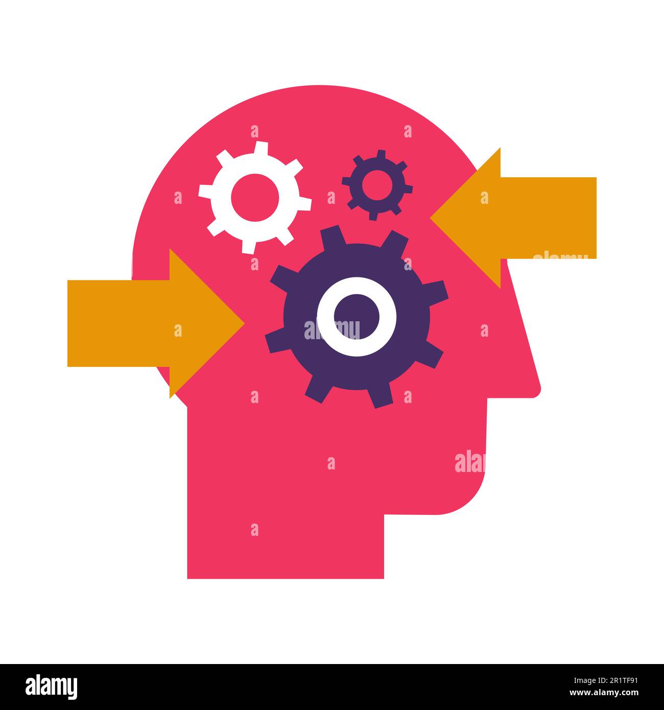 Decision making and problem analysis flat vector icon. Resolution ...