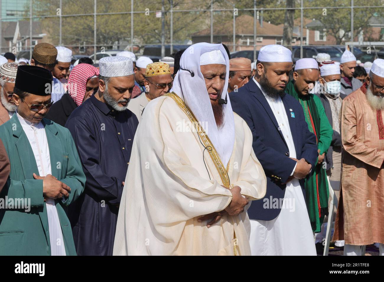 Ny, USA. 21st Apr, 2023. Thomas A. Edison High School, New York, USA ...