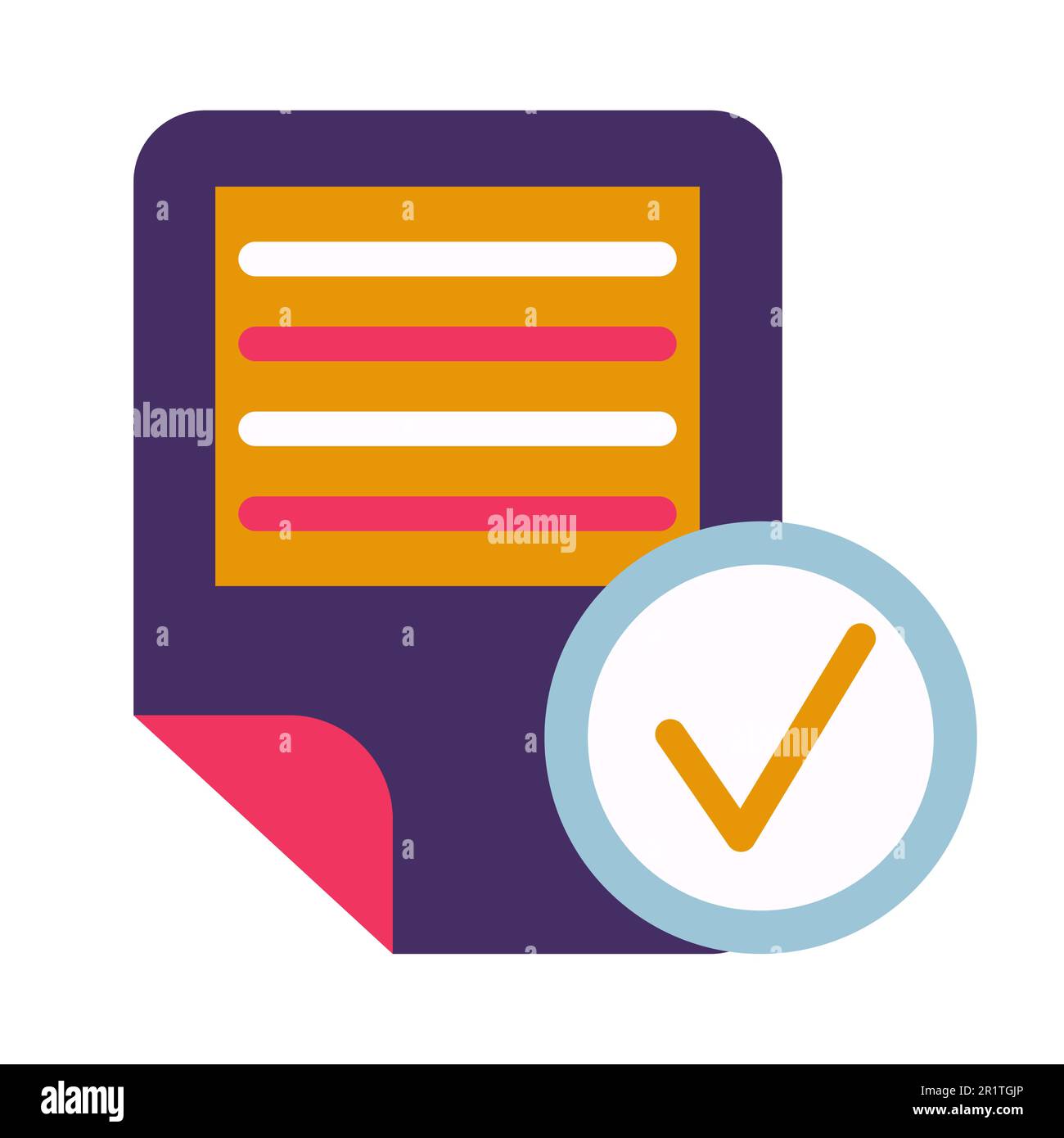 Electronic text document symbol glyph vector illustration. Online doc ...