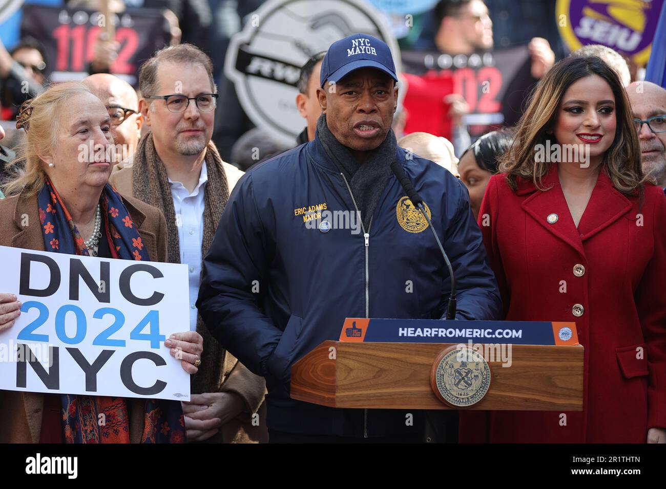 Ny, USA. 18th Mar, 2023. Time Square, New York, USA, March 18, 2023 ...