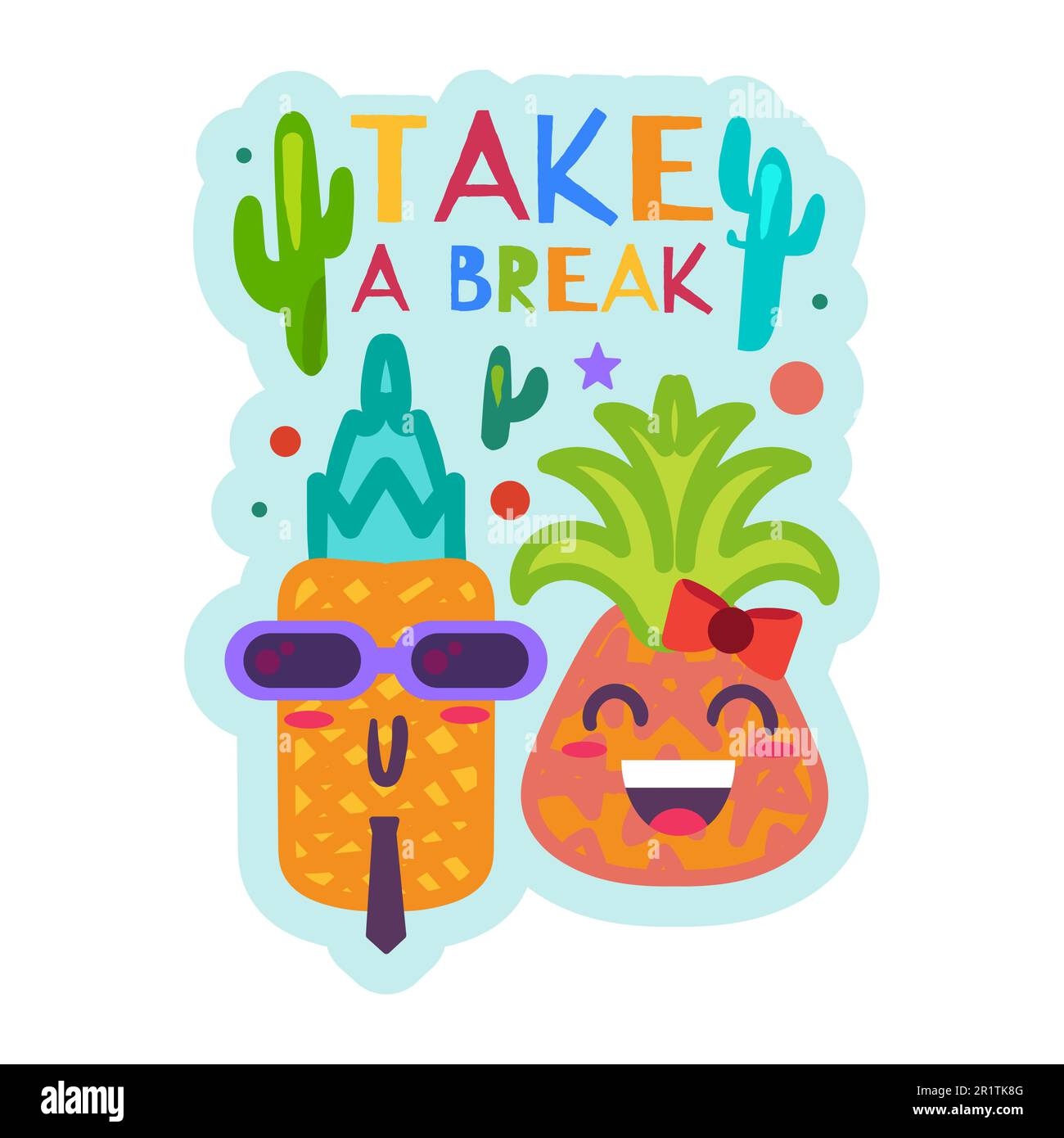 Take a break concept Stock Vector Images - Alamy