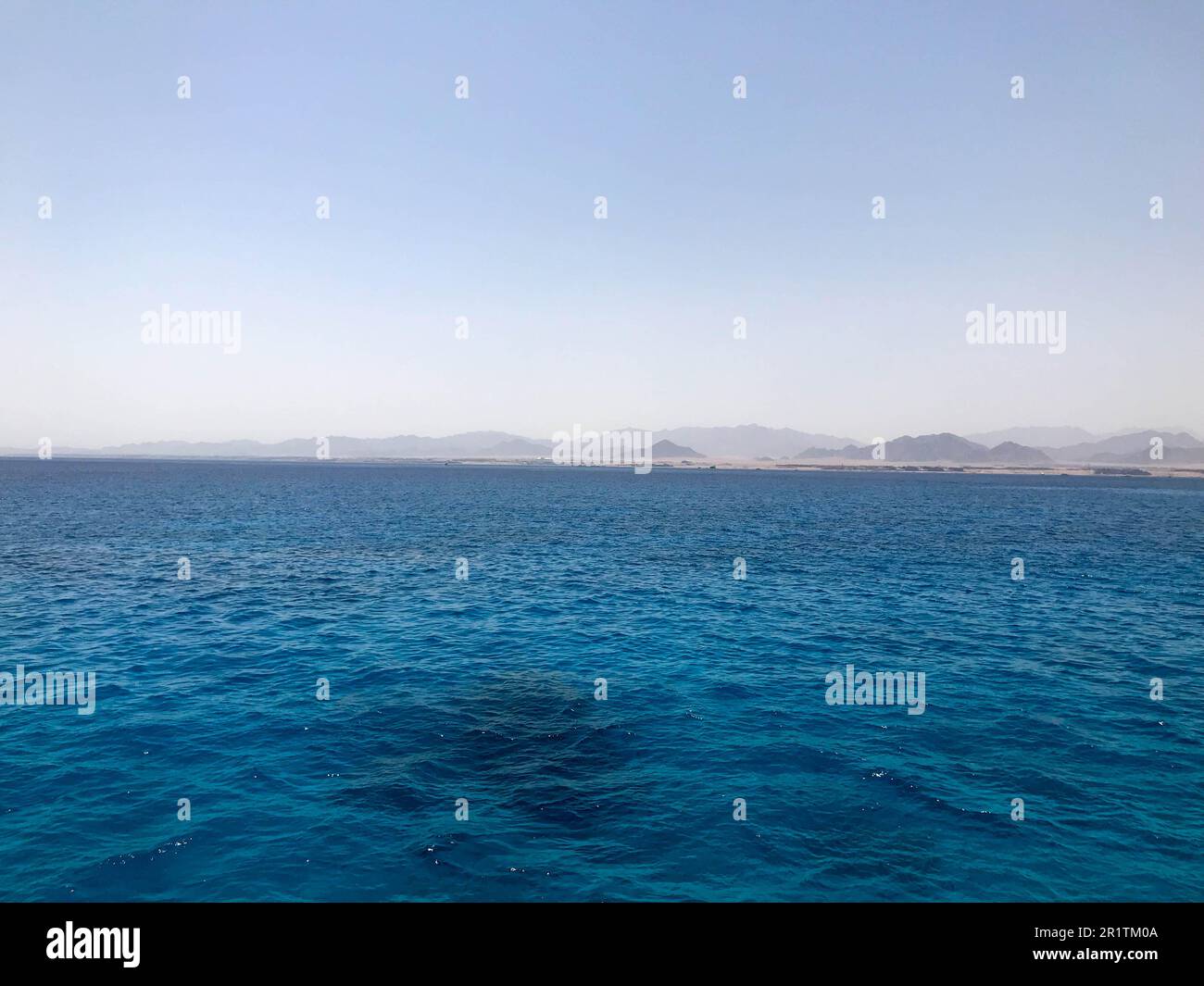 Landscape of transparent blue periling sea salt water, sea, ocean with ...