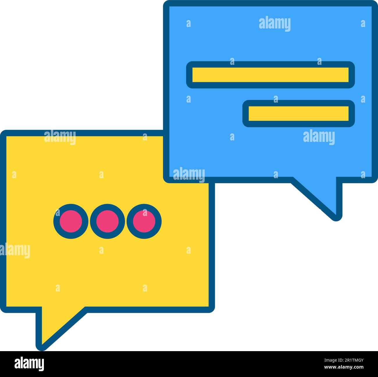 Communicative vectors hi-res stock photography and images - Alamy