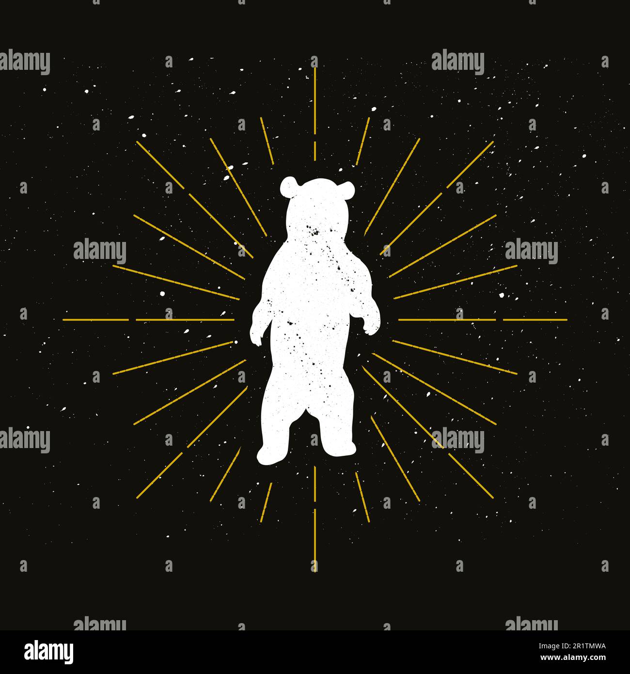 Native american bear symbol hi-res stock photography and images - Alamy