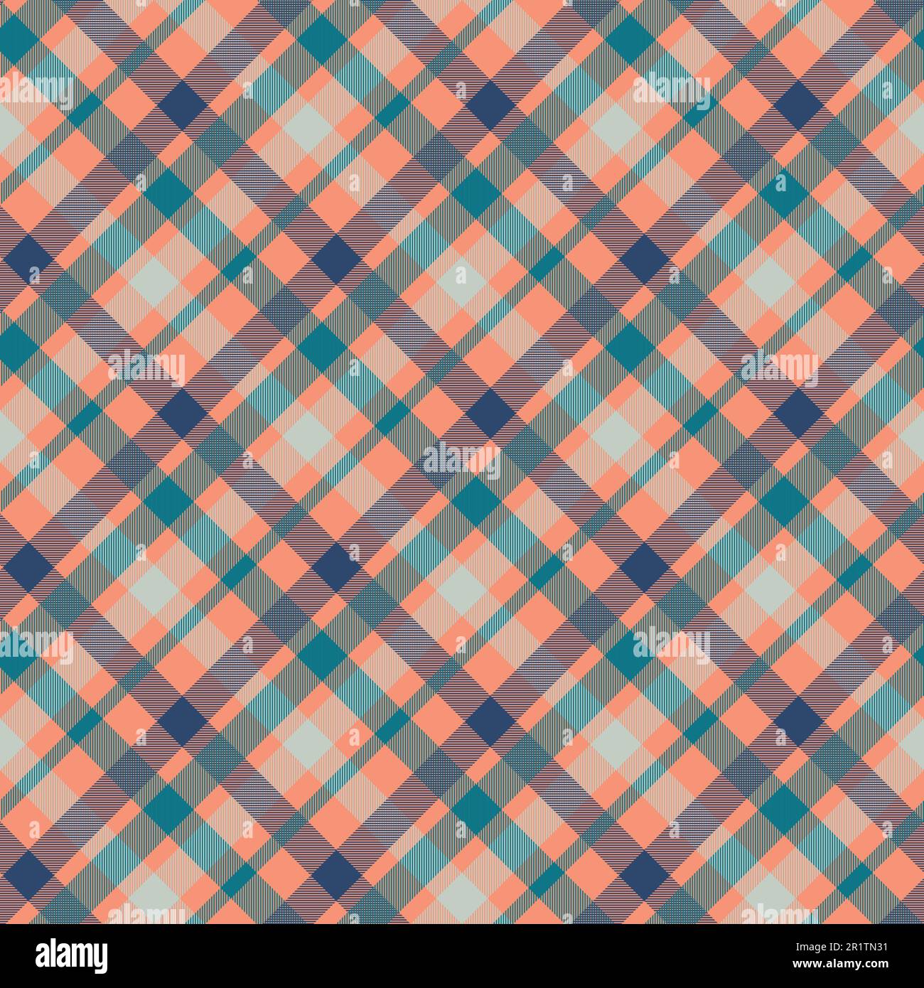 Tartan multicolor seamless vector pattern. Flannel fabric texture ...