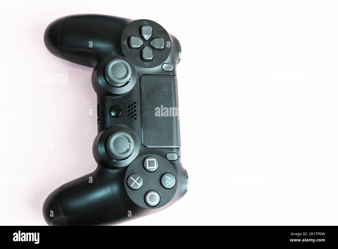 Beautiful black modern digital game joystick for controlling video game ...