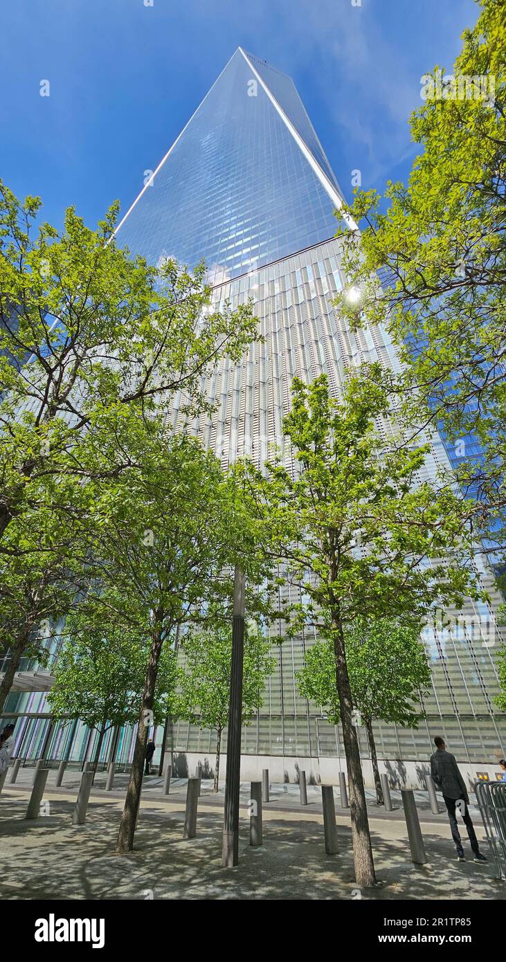 One World Trade Center and Memorial Stock Photo - Alamy