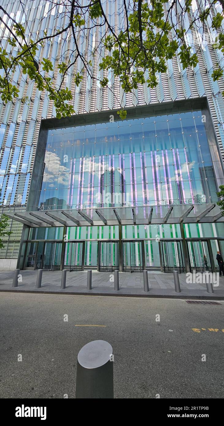 One World Trade Center and Memorial Stock Photo - Alamy