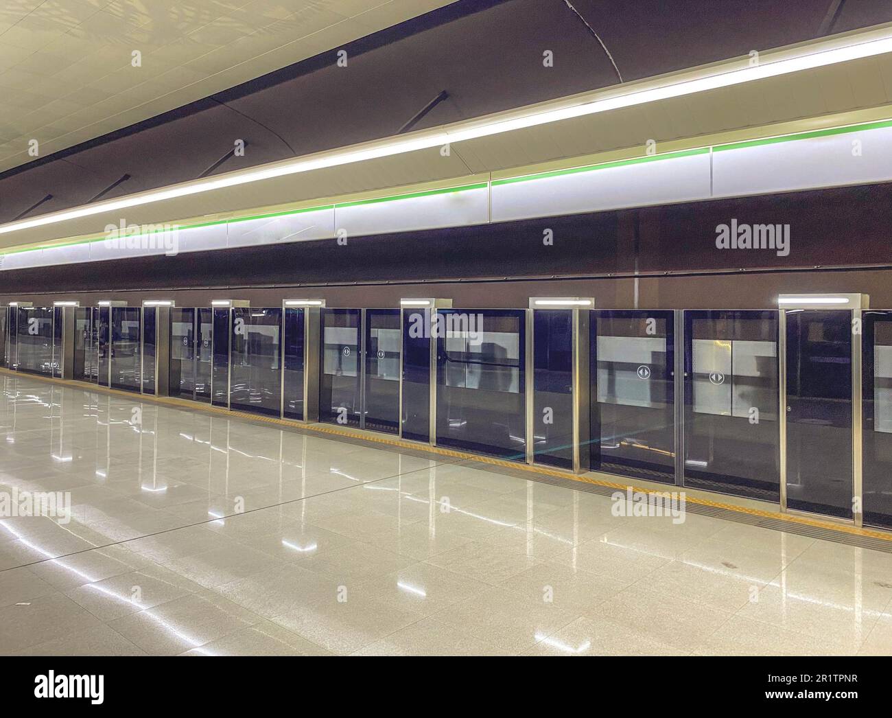 Platform sliding doors are a system used at subway stations that ...