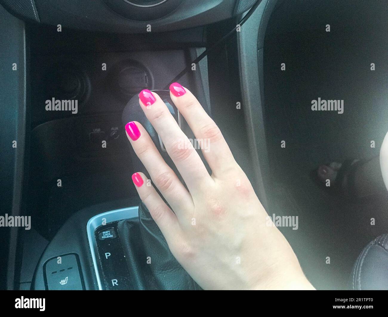 Gear stick girl hi-res stock photography and images - Alamy