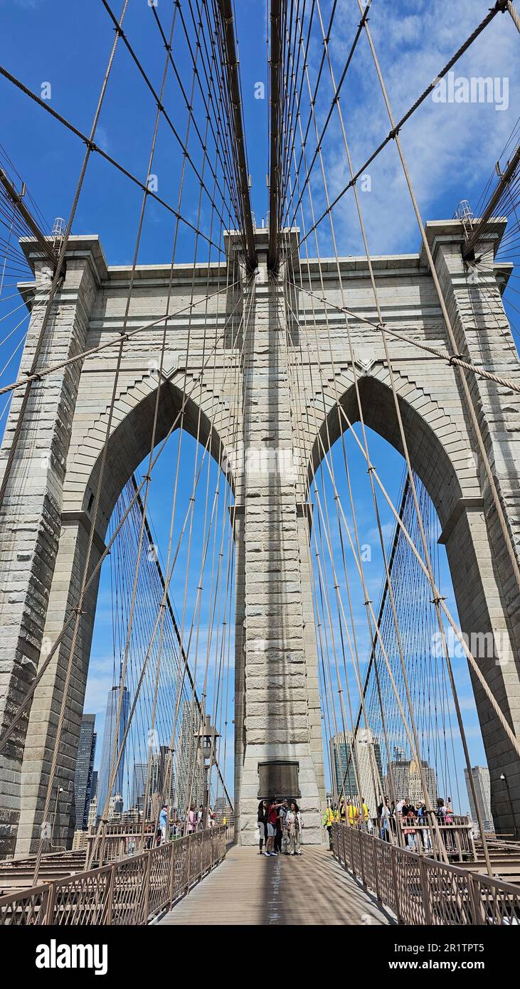 Brooklyn Bridge, New York, USA Stock Photo - Alamy