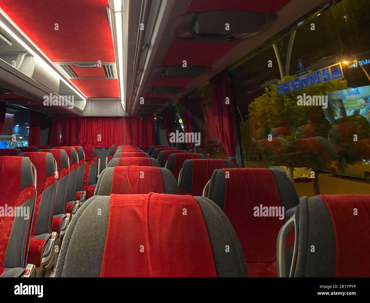 Bus journey through city interior hi-res stock photography and images ...