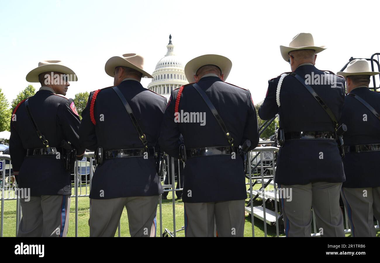 Washington, United States. 15th May, 2023. Officers of the Texas Dept ...