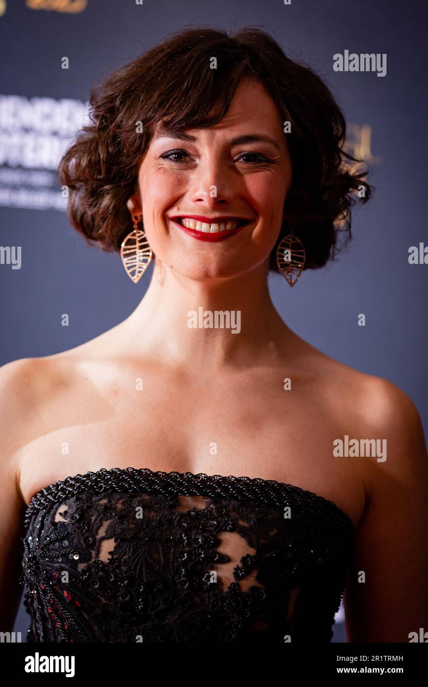 SCHEVENINGEN - Nandi van Beurden on the red carpet, prior to the ...