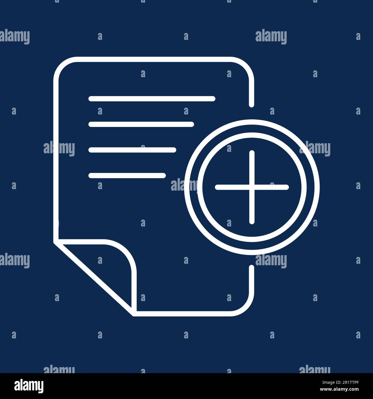 Office Doc Adding Monochrome Linear Icon Text File Moving To Folder