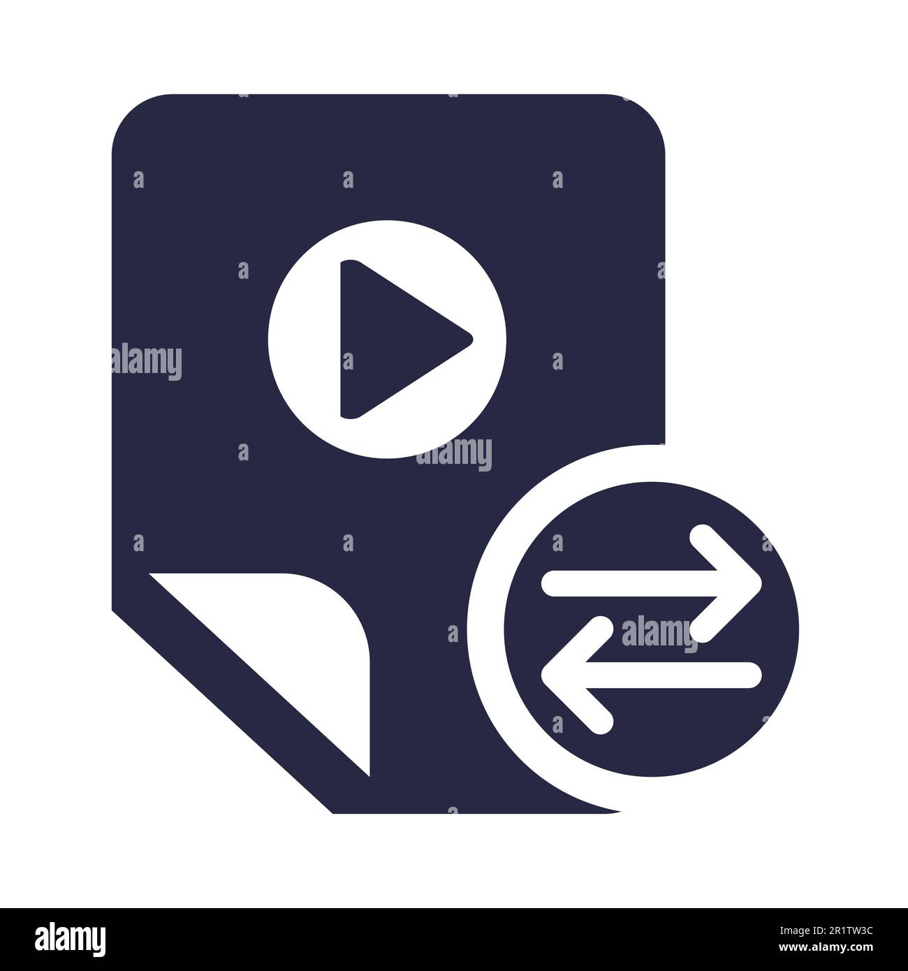 Glyph folder share Cut Out Stock Images & Pictures - Alamy