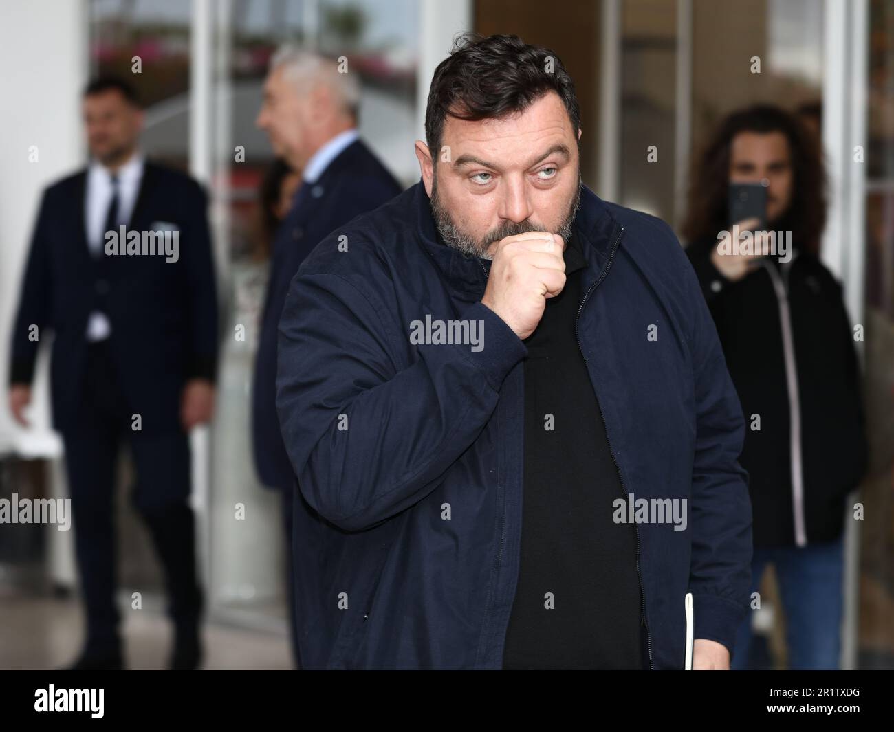 May 15, 2023, Cannes, CÃ´te d'Azur, France: French actor DENIS MENOCHET arrives for the Dinner ...