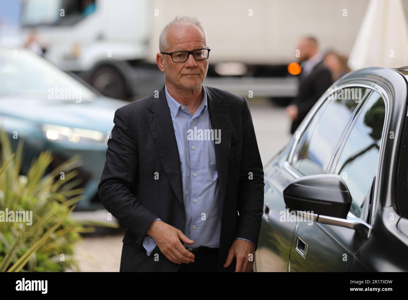 May 15, 2023, Cannes, CÃ´te d'Azur, France: THIERRY FREMAUX arrives for the Dinner of the Jury ...