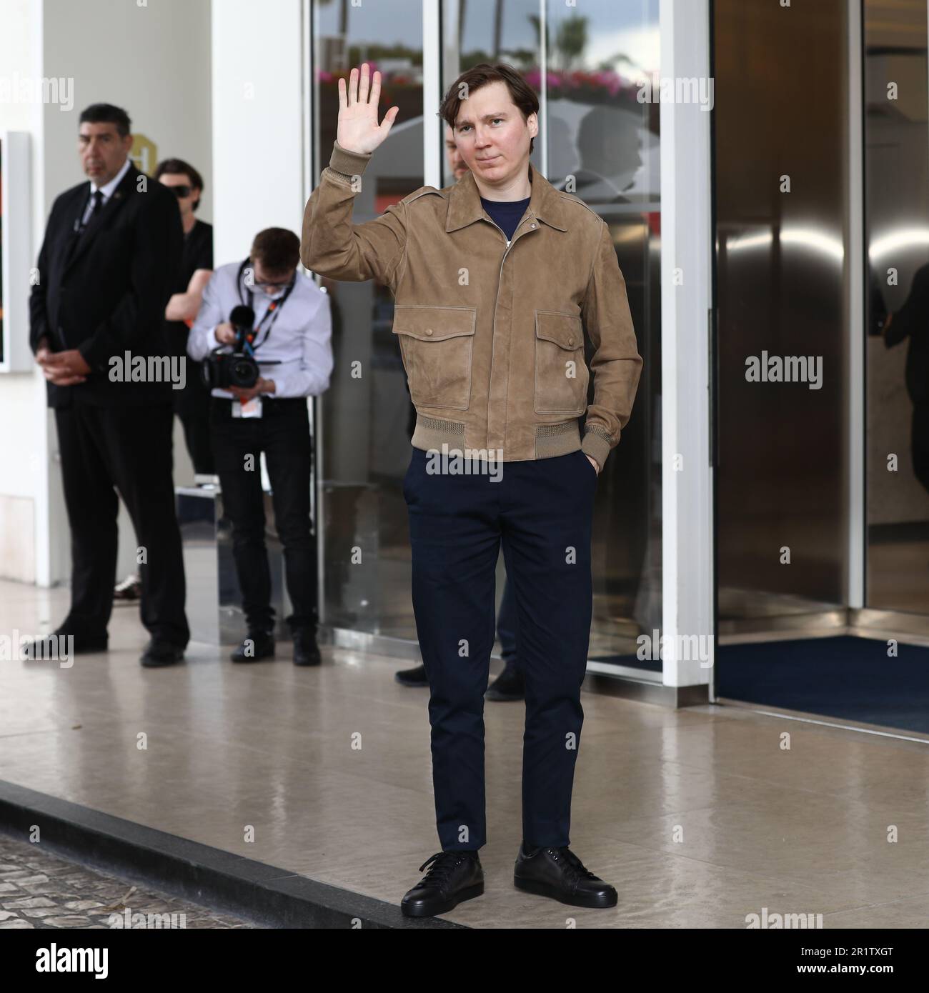 May 15, 2023, Cannes, CÃ´te d'Azur, France: US actor PAUL DANO arrives for the Dinner of the ...