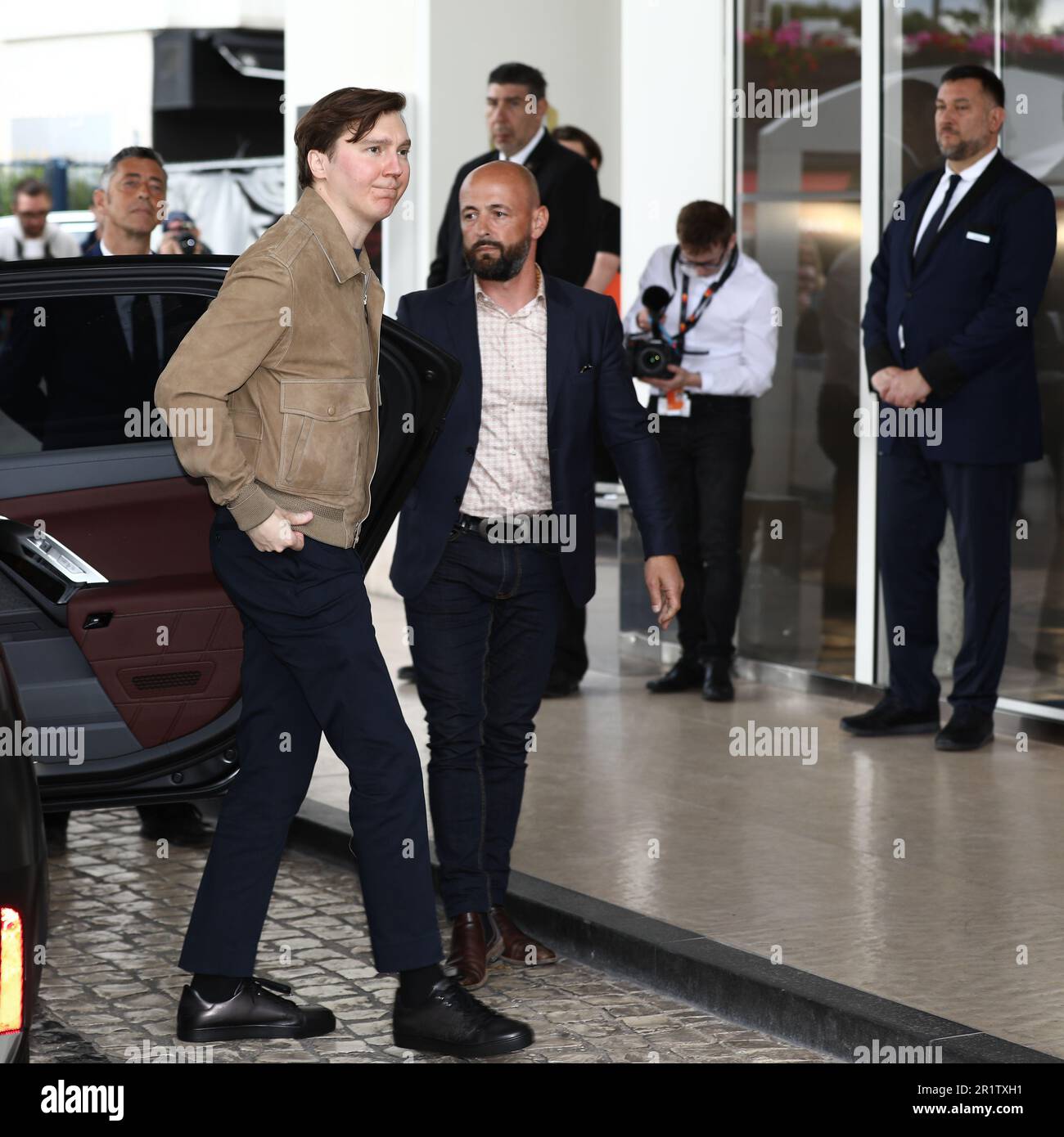 May 15, 2023, Cannes, CÃ´te d'Azur, France: US actor PAUL DANO arrives for the Dinner of the ...