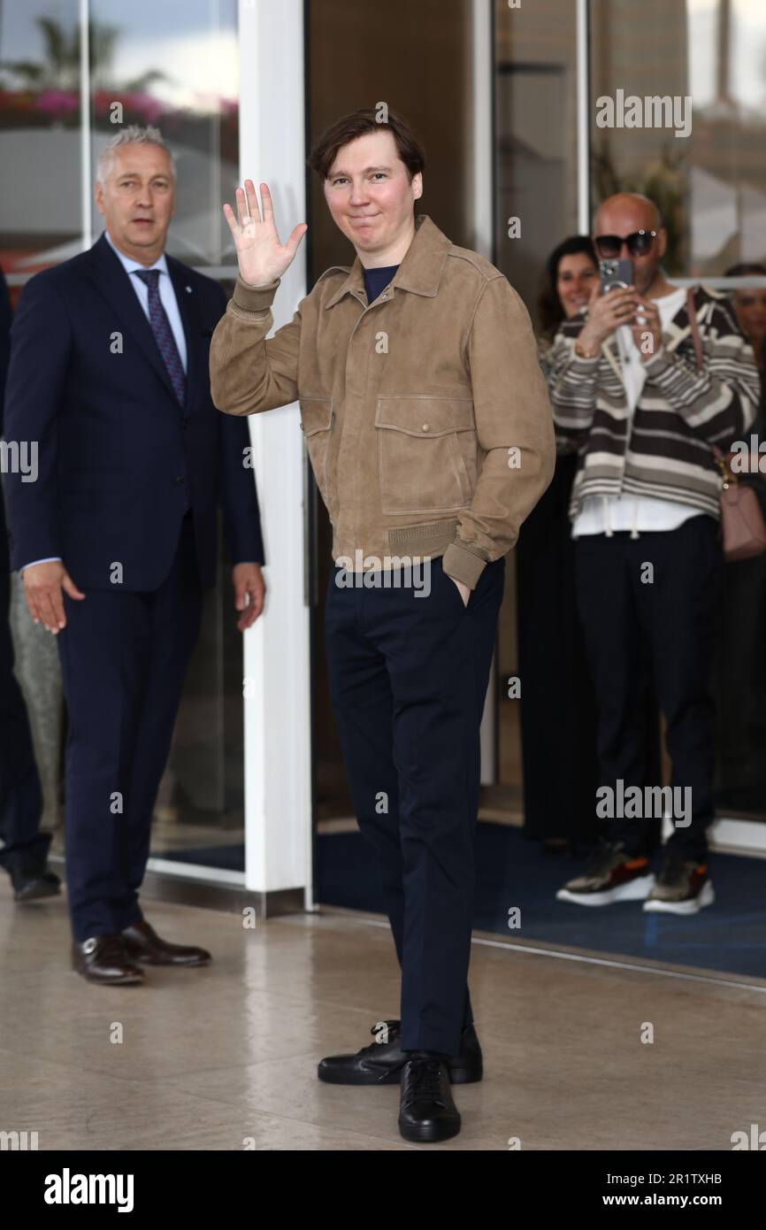 May 15, 2023, Cannes, CÃ´te d'Azur, France: US actor PAUL DANO arrives for the Dinner of the ...