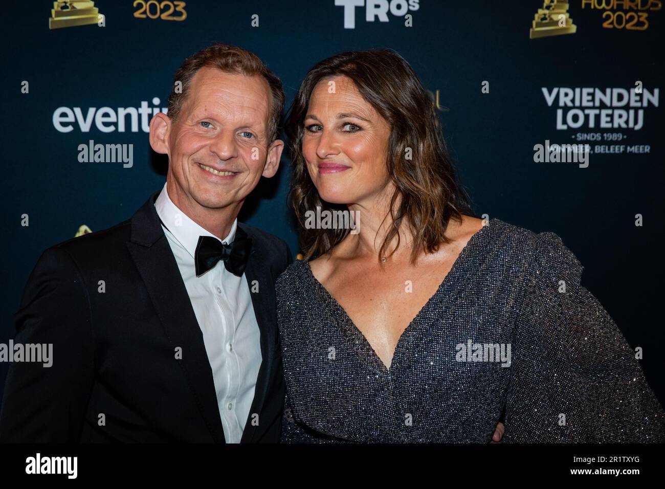 SCHEVENINGEN - Joep Onderdelinden and Brigitte Heitzer on the red ...