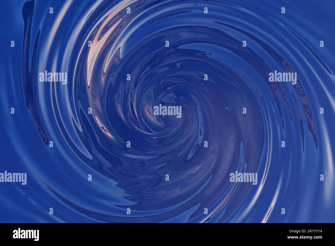 Top view of whirlpool of clear water. Illustration as a design element ...