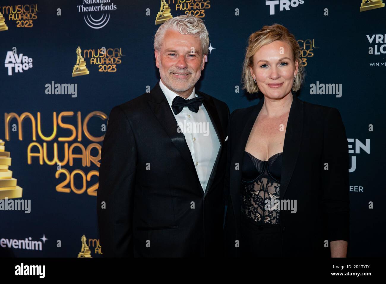 SCHEVENINGEN - Wieneke Remmers and partner Rein Kolpa on the red carpet ...