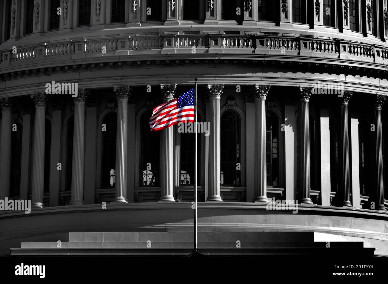 United States Capitol Building in Washington DC public building with ...