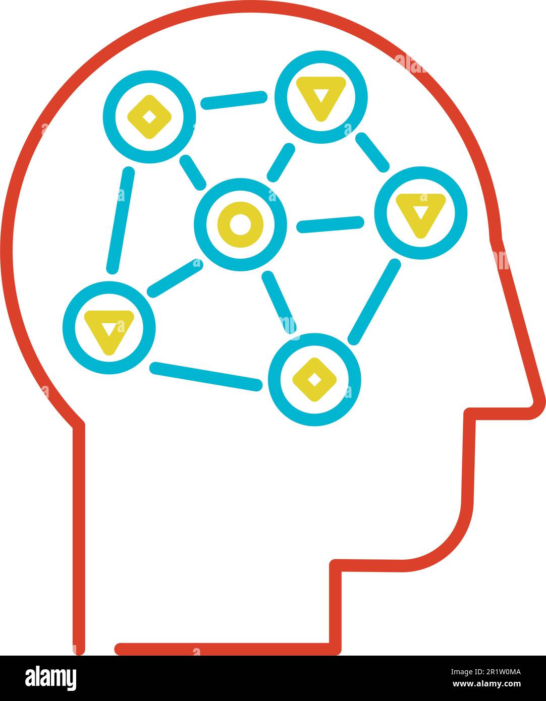 Data analysis linear vector icon on white background. Information ...