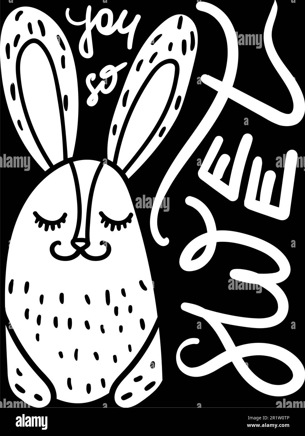 Positive Art Banner You Sweet Hand Drawn Quote on Chalkboard Background ...