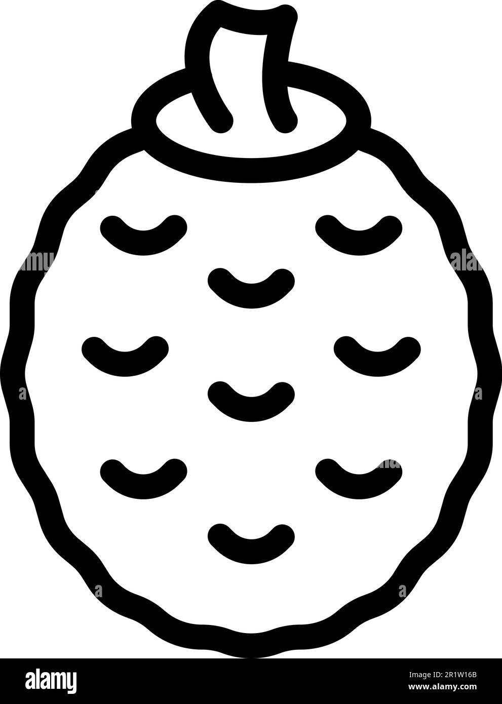 Indian jackfruit Stock Vector Images - Alamy