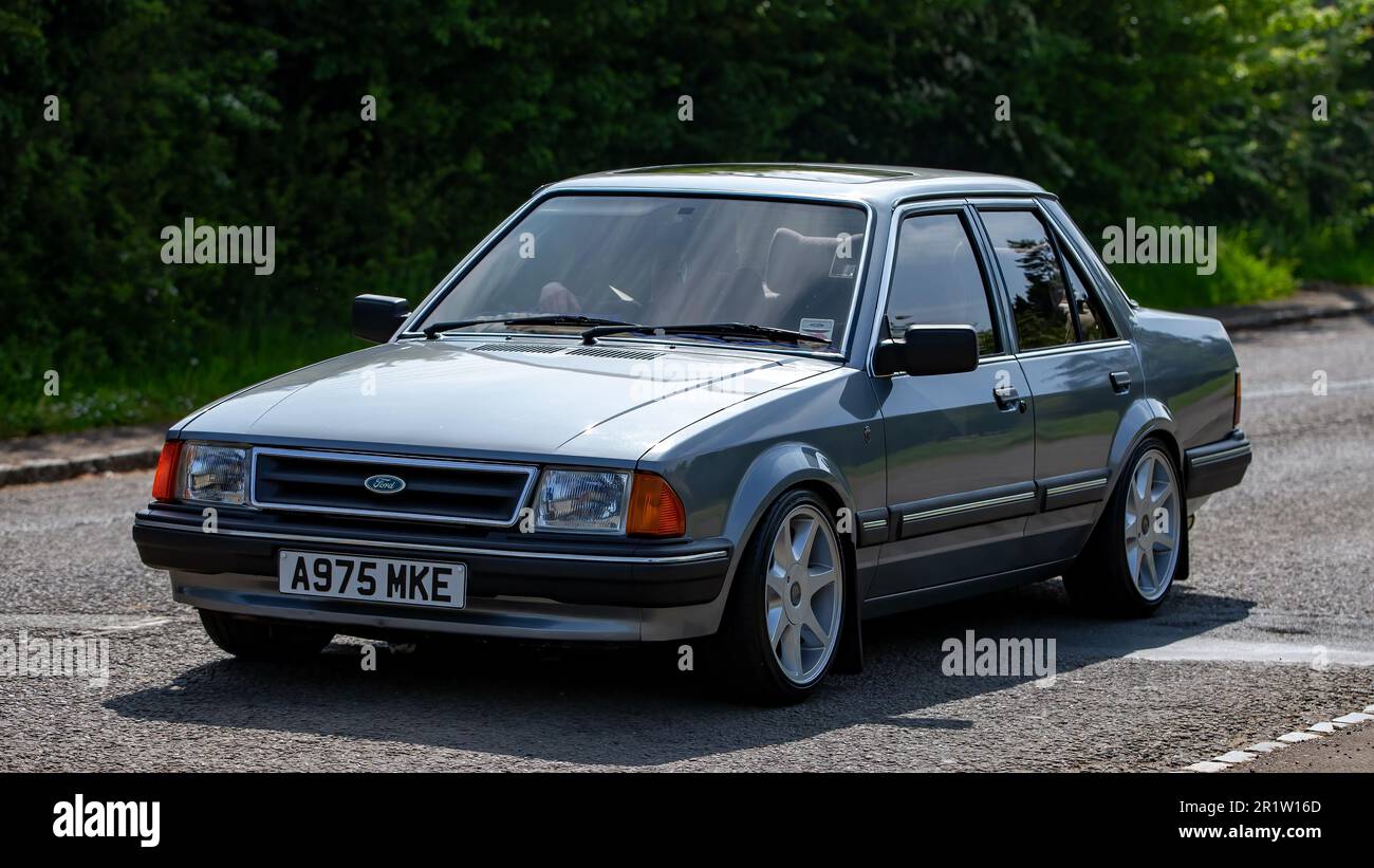 Stoke Goldington,Northants,UK - May 14th 2023. 1983 FORD ORION classic ...